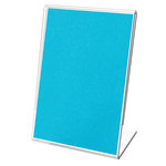 Deflecto Mini Tabletop Sign Holder 4 18 H x 3 W x 1 58 D Clear Pack Of ...