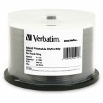 Verbatim DVD R Printable Disc Spindle White Pack Of 100 - Office Depot