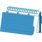 Office Depot Brand Viewfront Spiral Index Cards With Polypropylene ...
