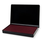 Traditional Rubber Stamp Ink Pad 3 14 x 6 14 Black - Office Depot