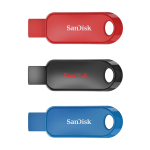 SanDisk Cruzer Snap USB Flash Drive 32GB Blue - Office Depot