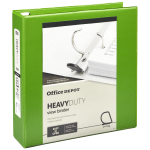 Office Depot® Brand Heavy-Duty View 3-Ring Binder, 2" D-Rings, Army Green
