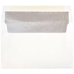 JAM Paper Foil Lined Invitation Envelopes 6 x 6 Gummed Seal RedWhite ...