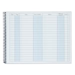 Adams Activity Log Book 8 12 x 11 Books Of 50 Pages - Office Depot