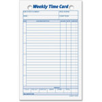 TOPS® Weekly Time Cards, Pack Of 100