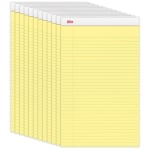 Office Depot Brand Perforated Legal Pads 8 12 x 14 Legal Ruled 50 ...