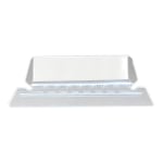 Smead Clear Hanging Poly Tabs 2 For 15 Cut Tabs Pack Of 25 - Office Depot