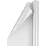 JAM Paper Wrapping Paper Kraft 25 Sq Ft Silver - Office Depot