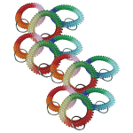 The Pencil Grip Wrist Coils Multicolor Pack Of 12 Coils - Office Depot