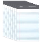 Office Depot Brand Mini Writing Pads 3 x 5 College Ruled 50 Sheets ...