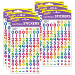 Teacher Created Resources Stickers Chalkboard Brights Numbers 120 ...