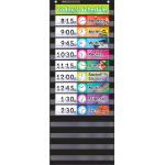 Scholastic Teacher Resources Pocket Chart Schedule Cards Add On 10 34 x ...