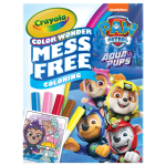 crayola color wonder paw patrol superpups coloring pages and markers