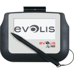 Evolis Sig100 Signature Pad Backlit LCD 3.74 x 1.85 Active Area LCD ...