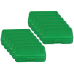 Romanoff Pencil Boxes 2 12 H x 8 12 W x 5 12 D Green Pack Of 12 Boxes ...