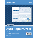 Adams Garage Repair Order Form Books 3 Part 8 12 x 11 716 150 Pages ...