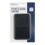 Vivitar 5000mah Power Bank Black NIL7002 BLK STK 24 - Office Depot