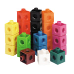 Learning Resources Snap Cubes 34 H x 34 W x 34 D Assorted Colors Grades ...