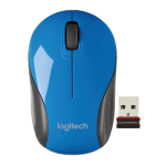 Logitech M187 Mini Wireless Optical Mouse Black 910 002726 - Office Depot