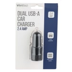 Vivitar USB C And USB A Car Charger Black NIL6003 BLK STK 24 - Office Depot