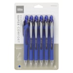 Office Depot Brand Retractable Ballpoint Pens With Grip Medium Point 1. ...