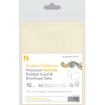 Neenah Creative Collection Card And Envelope Set A2 White FSC Certified ...