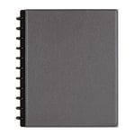 TUL Discbound Notebook With Pebbled Leather Cover Letter Size Narrow ...