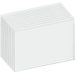 Azar Displays Wall Mount U Frame Acrylic Sign Holders 11 x 17 Clear ...
