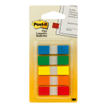 Post it Notes Mini Flags With Dispenser 20 Flags Per Pad Pack Of 5 Pads ...