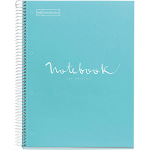 Roaring Spring Fashion Tint Wirebound Notebook 8 12 x 11 1 Subject Teal ...