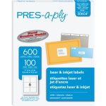 Avery PRES a ply Labels for Laser and Inkjet Printers AVE30604 ...