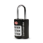 Samsonite 3 Dial Lock Black - Office Depot