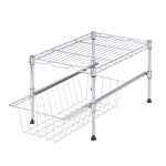Honey Can Do Steel Stacking Cabinet Organizer 11 H x 17 34 W x 14 34 D ...
