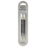 TUL Gel Pen Refills Medium Point 0.7 mm Black Ink Pack Of 2 Refills ...