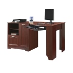 Realspace Magellan 60 W Corner Desk Classic Cherry - Office Depot