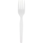 Genuine Joe Heavyweight Disposable Forks - 1 Piece(s) - 1000/Carton - Fork - 1 x Fork ...