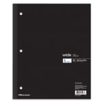 Office Depot Brand Wireless Notebook 8 12 x 11 1 Subject College Ruled ...