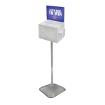 Azar Displays Large Lottery Box With Pocket And Pedestal Stand 54 12 H ...