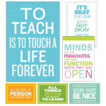 Scholastic Teachers Friend Inspirational Quotes Poster Set Grades 3 6 ...