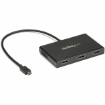 StarTech.com 3 Port USB C to DisplayPort MST Hub 4K 30Hz DisplayPort MST Hub for USB C Windows ...