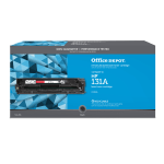 HP 25X Black High Yield Toner Cartridge CF325X - Office Depot