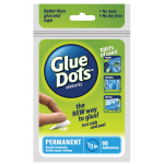 Removable Glue Dots Clear Pack Of 60 - Office Depot