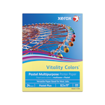 Xerox Vitality Colors Pastel Plus Color Multi Use Printer Copy Paper ...