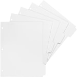 Sparco Print On Tab Dividers White Box Of 50 - Office Depot