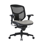 WorkPro Quantum 9000 Series Ergonomic MeshAntimicrobial Vinyl Mid Back ...