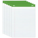 Office Depot Brand Professional Writing Pads 5 x 8 Narrow Ruled ...