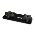 Lorell Flip Top Training Table Connector Black - Office Depot