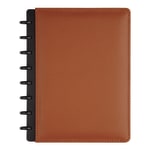 TUL Discbound Notebook With Leather Cover Junior Size Narrow Ruled 60 ...