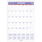 2025 AT A GLANCE Monthly Wall Calendar 20 x 30 Traditional January 2025 ...