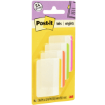 Post it Durable Filing Tabs 2 Assorted Colors Pack Of 24 - Office Depot